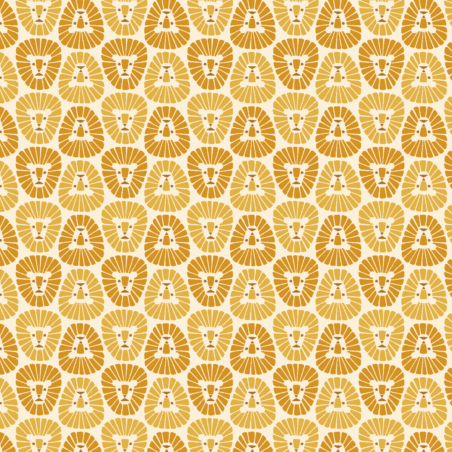 LV903-RS3 Rising Sun Lion Rising Sun Fabric