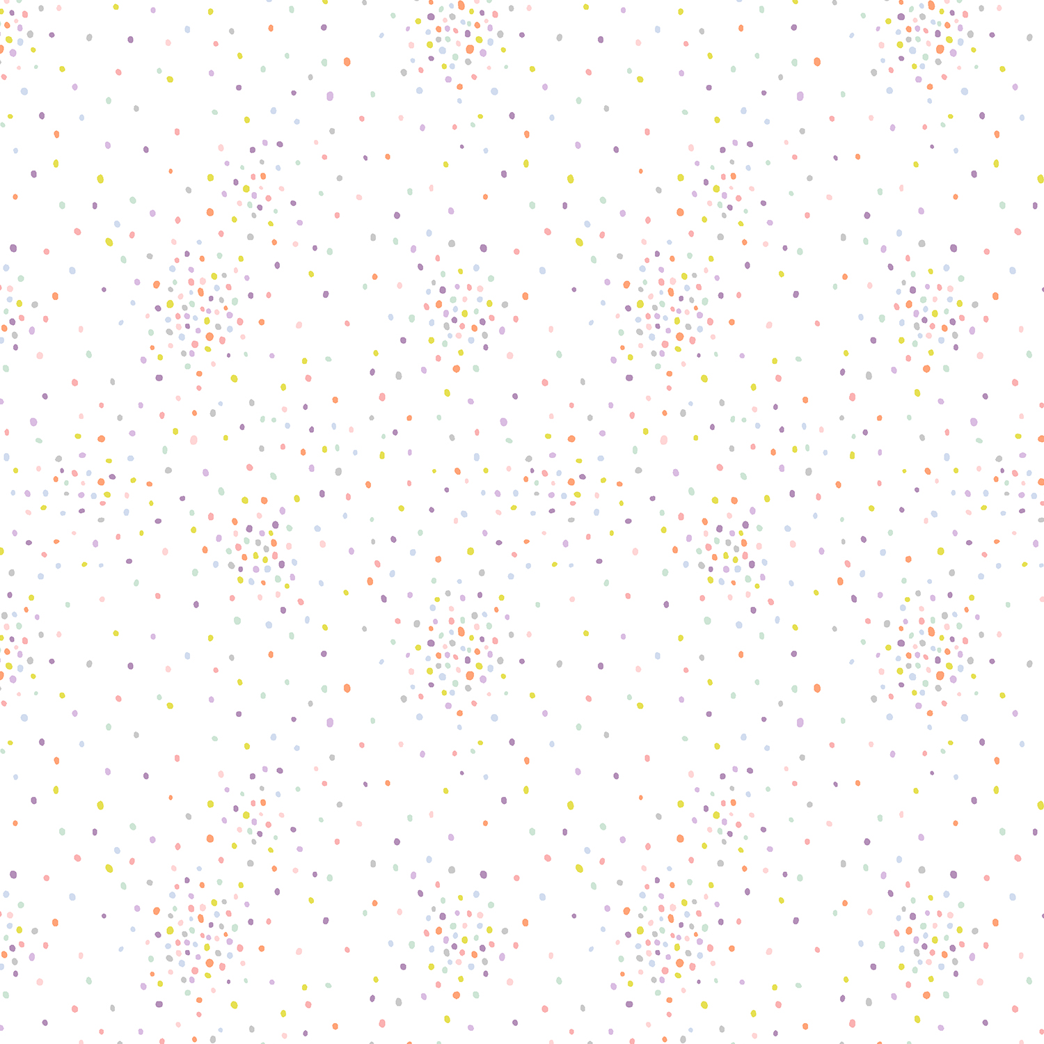 RJR Fabrics RJ1705-PW16 Miniature Minis Dapple Dots Pastel White Fabric